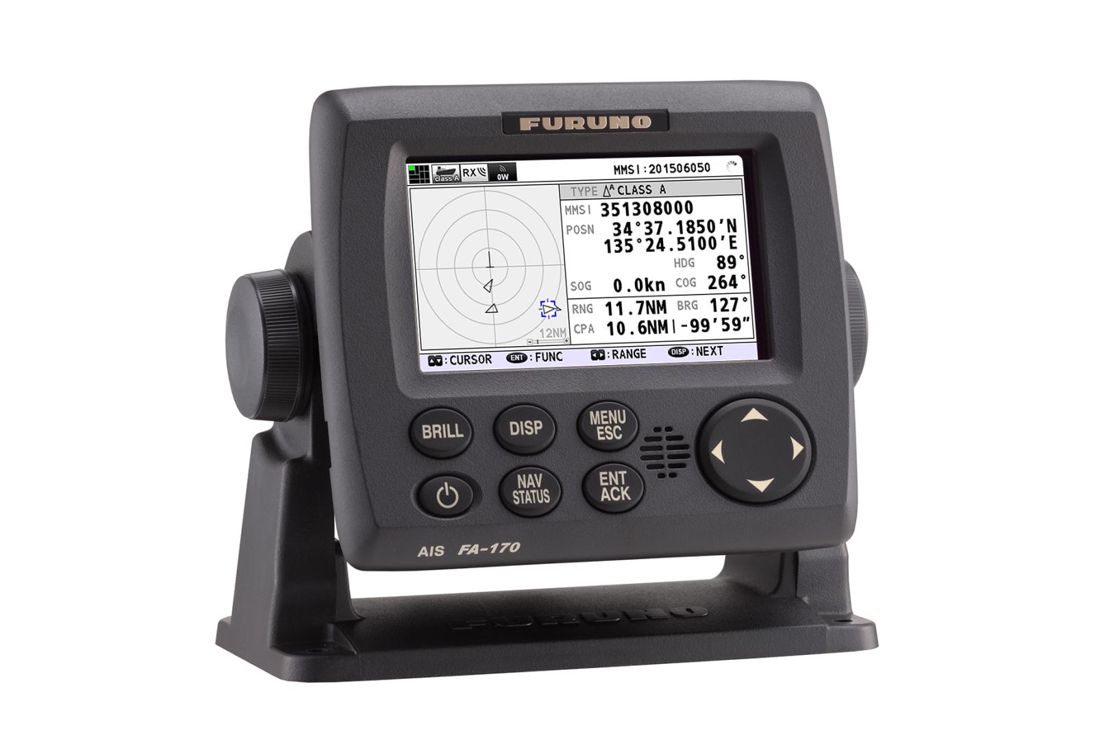 Pressmare | Furuno presenta AIS Trasponder FA-170 – CLASSE A omologato IMO