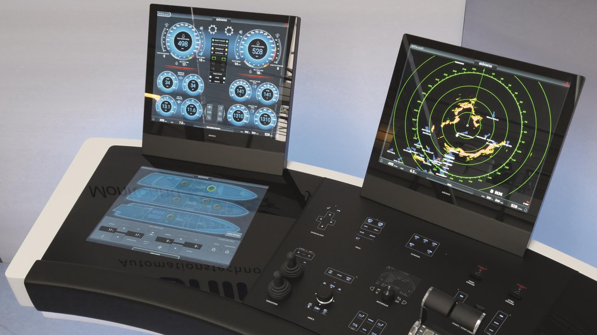 Pressmare | Smart Bridge, la console integrata Böning - Furuno