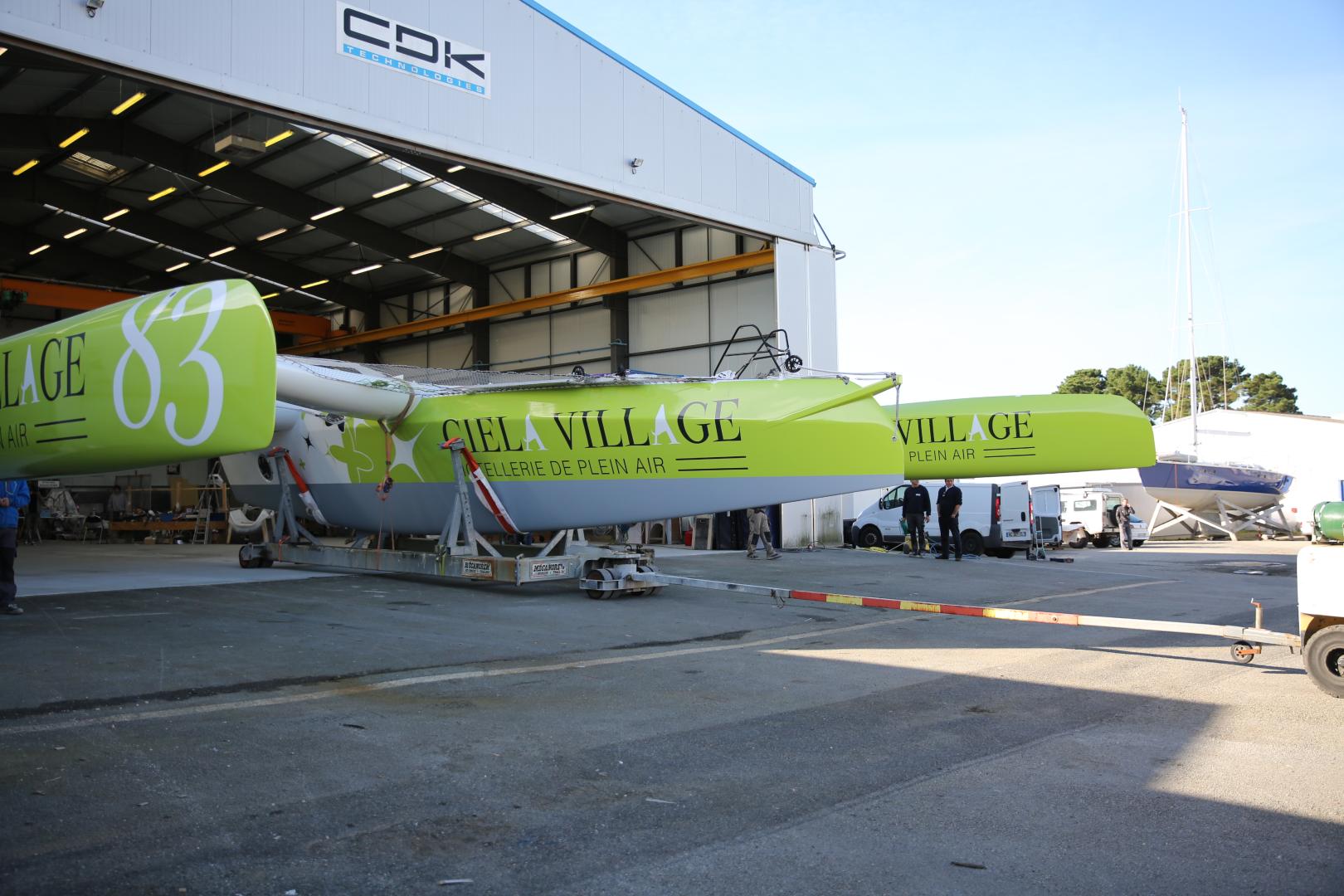 Pressmare | The foiling MULTI 50 trimaran Ciela Village launched