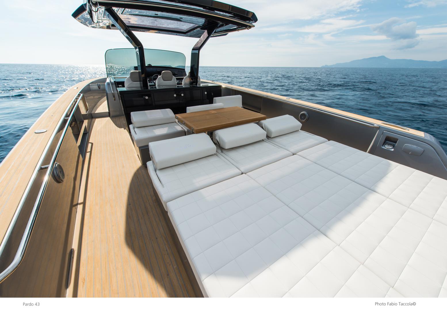 Pressmare | Pardo 43, primo motoryacht del Cantiere del Pardo: design e ...