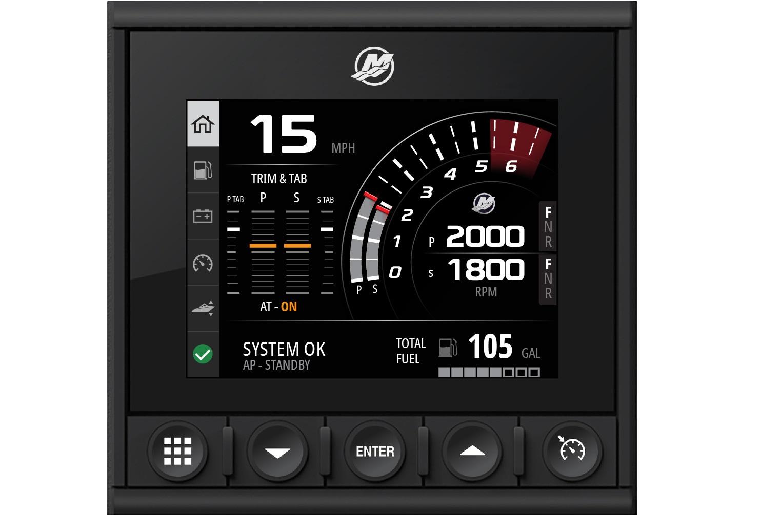 Pressmare | VesselView403, Mercury Marine upgrades its VesselView platform