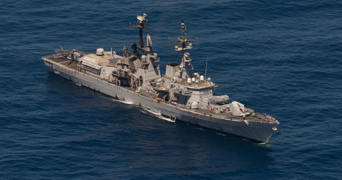 Pressmare | Marina Militare: il Cacciatorpediniere Durand de la Penne ...