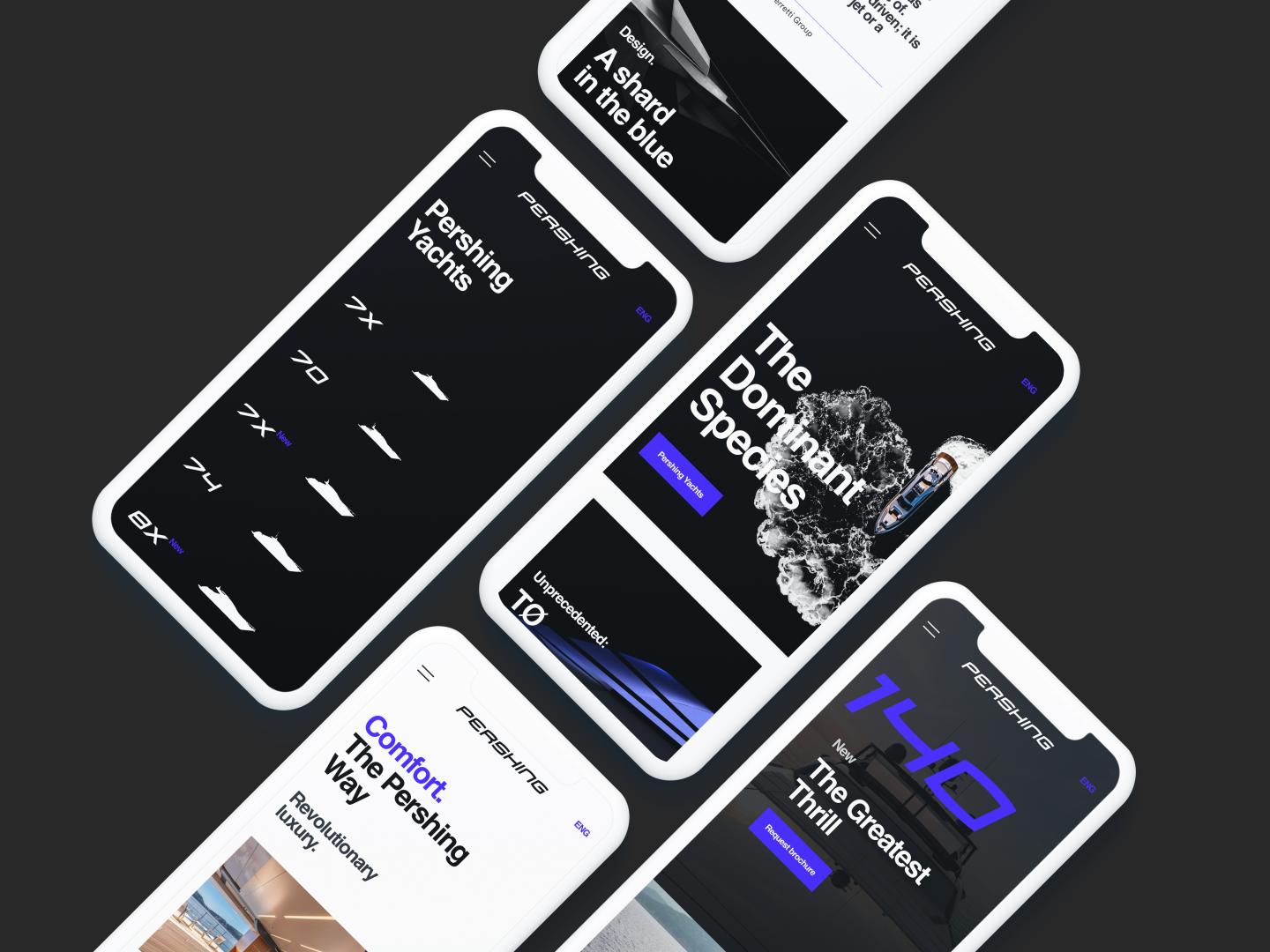 Pressmare | The Pershing website steps into the future with a new concept