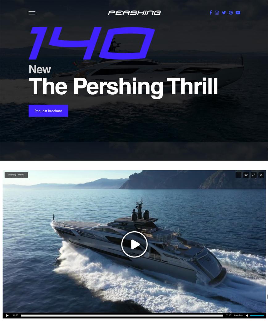 Pressmare | The Pershing website steps into the future with a new concept