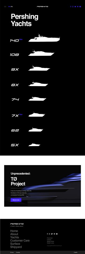 Pressmare | The Pershing website steps into the future with a new concept