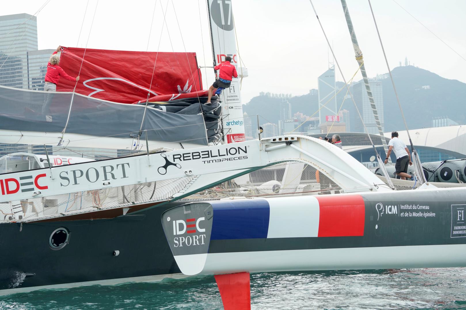 Pressmare | The IDEC SPORT maxi trimaran completed the Tea Route this ...