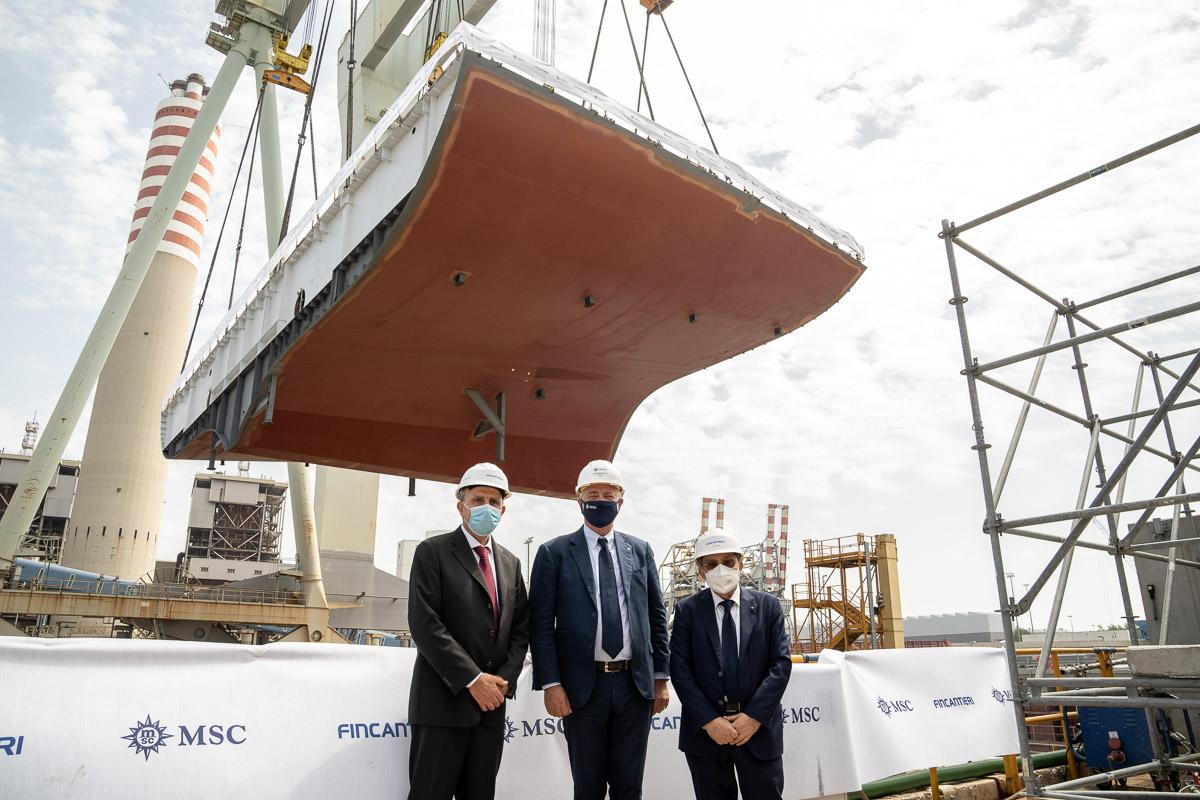 Pressmare | At coin ceremony MSC Cruises names second Seaside Evo Ship
