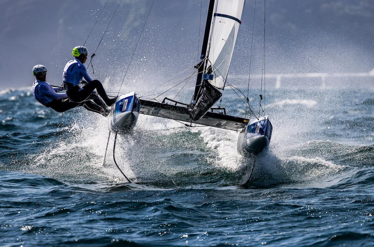 Pressmare | Big wave action on day four of the Tokyo 2020 Olympic Sailing