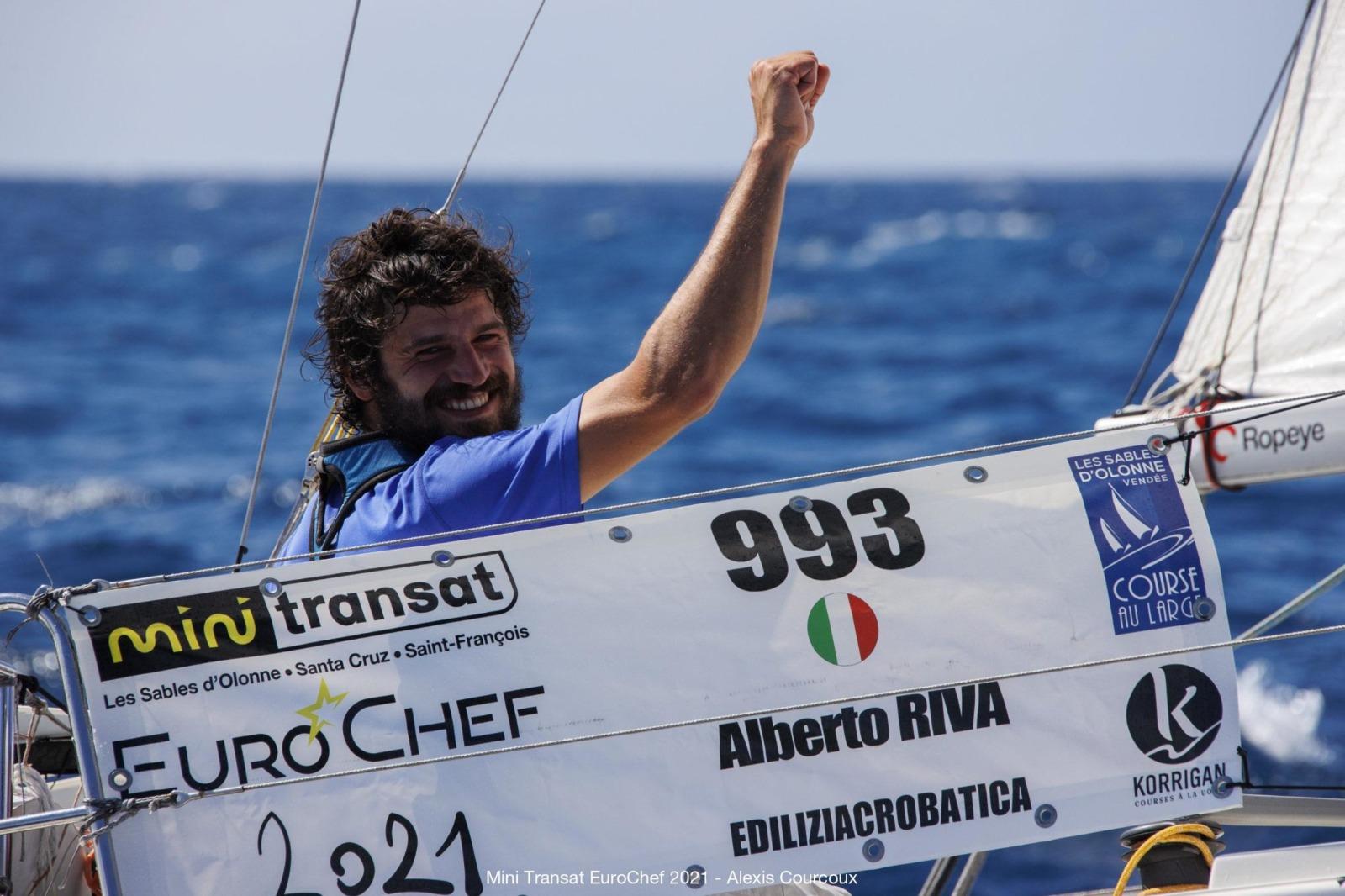 Pressmare | Alberto Riva su EdiliziAcrobatica secondo alla Mini-Transat ...
