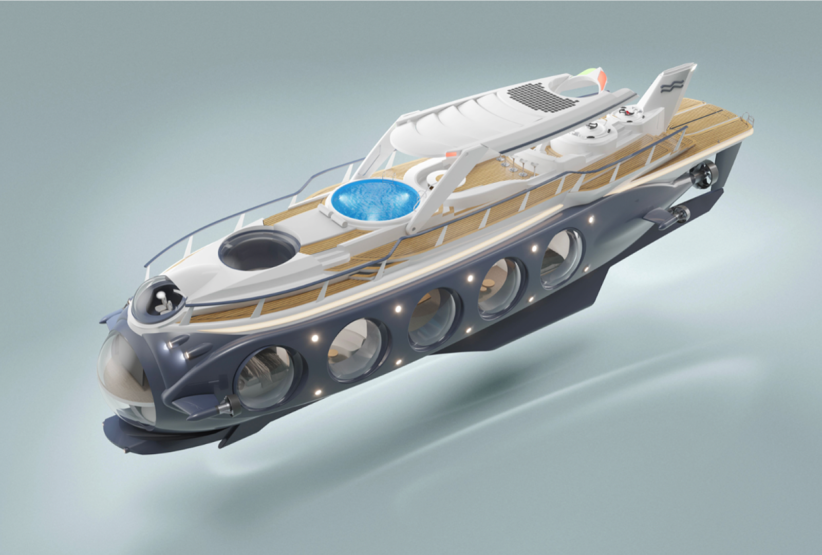 Pressmare | U-Boat Worx unveils the Nautilus underwater superyacht at ...
