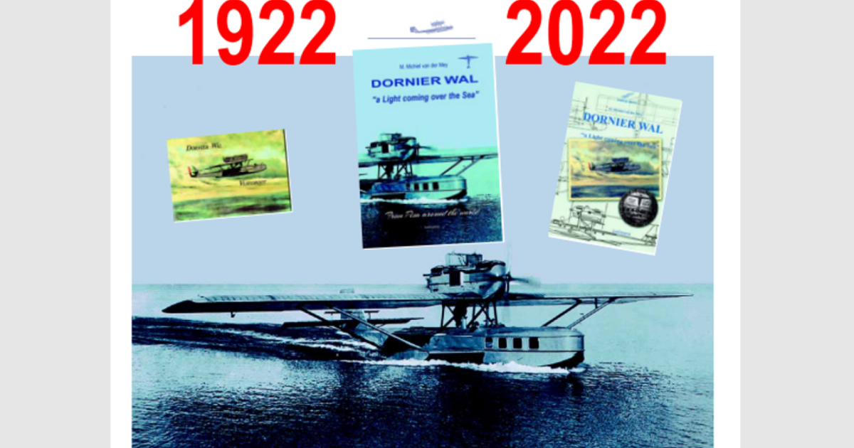 Pressmare | I cento anni dell'idrovolante Dornier Wal, al Porto di Pisa