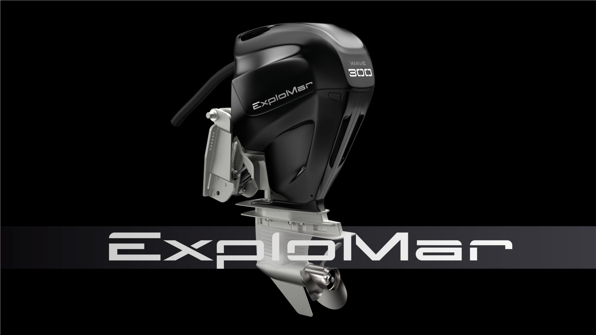 Pressmare | Wave 300 ecco il fuoribordo Explomar con motore elettrico ...