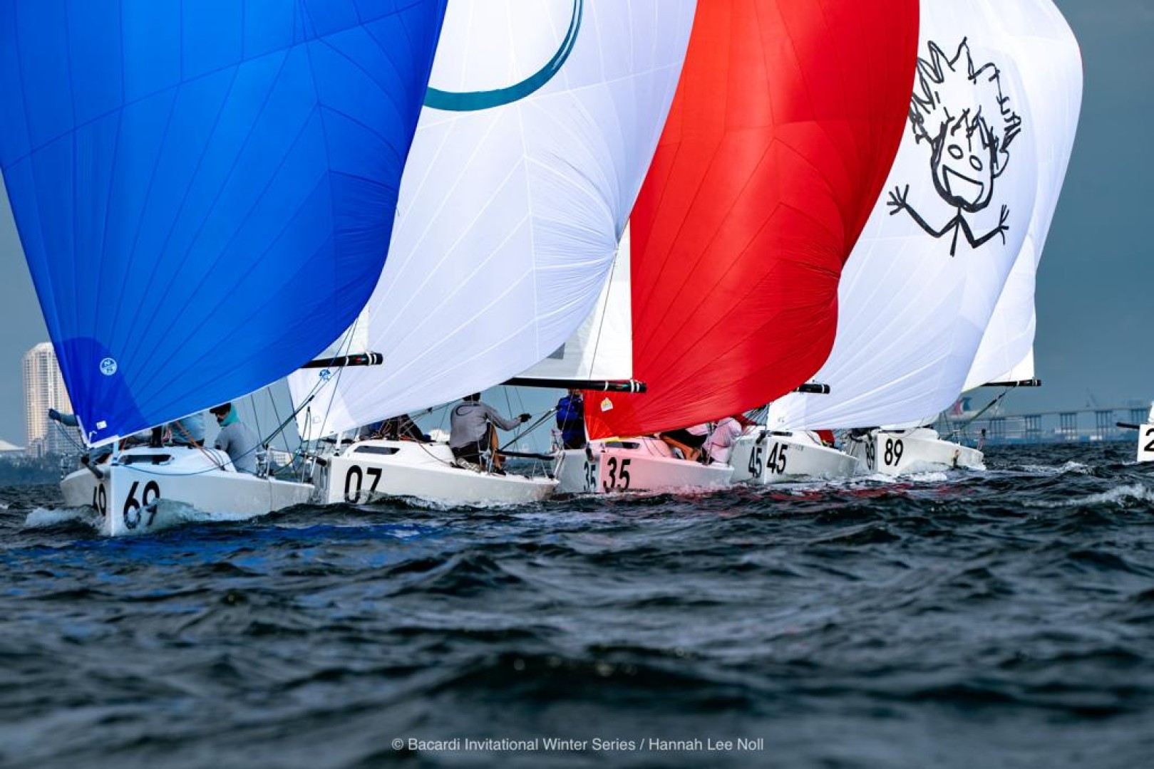 Pressmare | Bacardi Winter Series 1, Freides in M24 and Witzel in J70