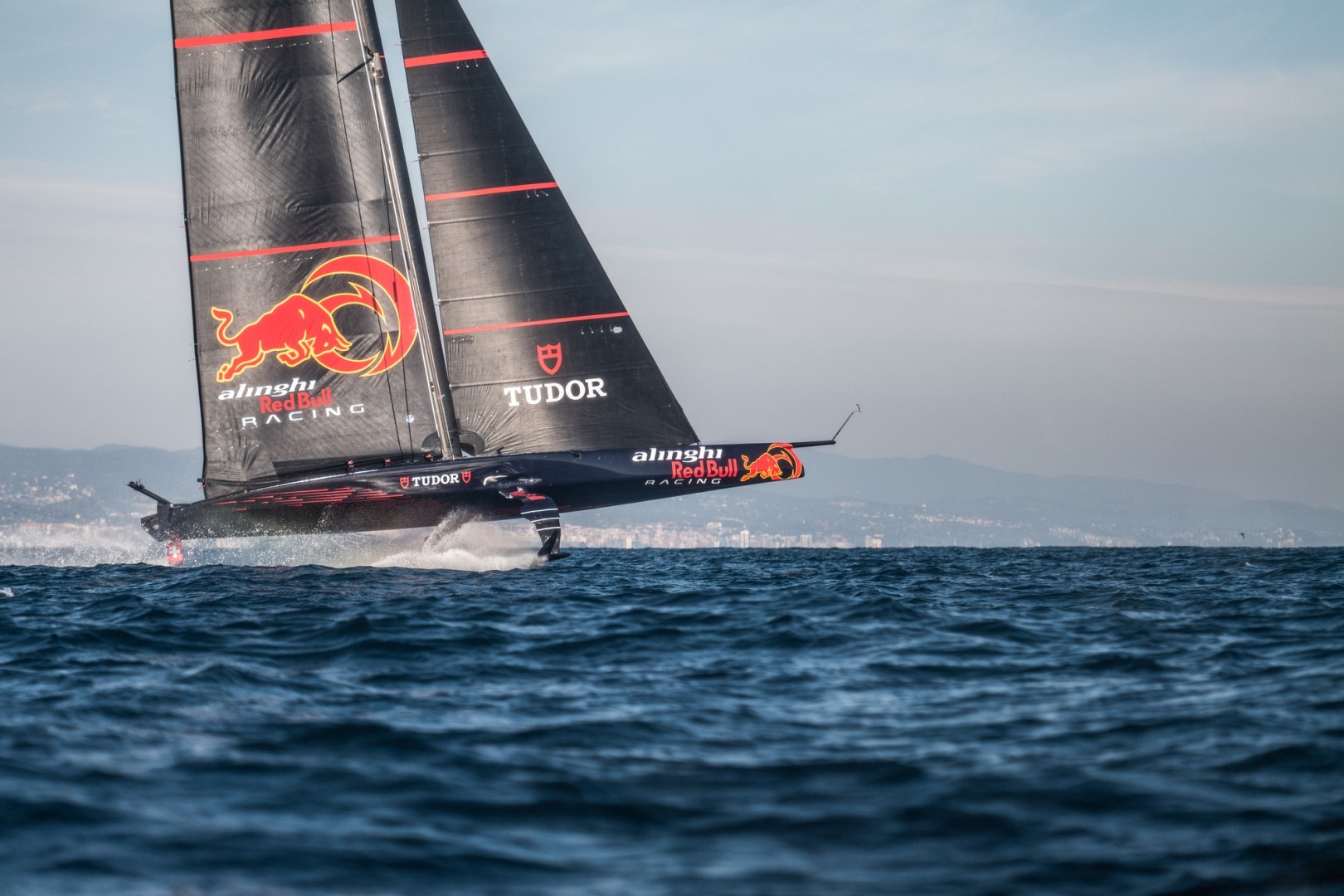 Pressmare | Alinghi's first AC40 arrived, BoatZero sails