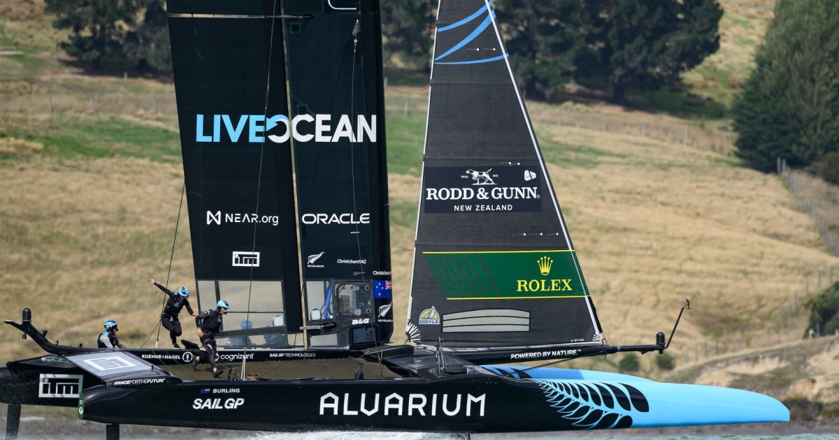 Pressmare | SailGP: Amokura hits New Zealand waters for the first time