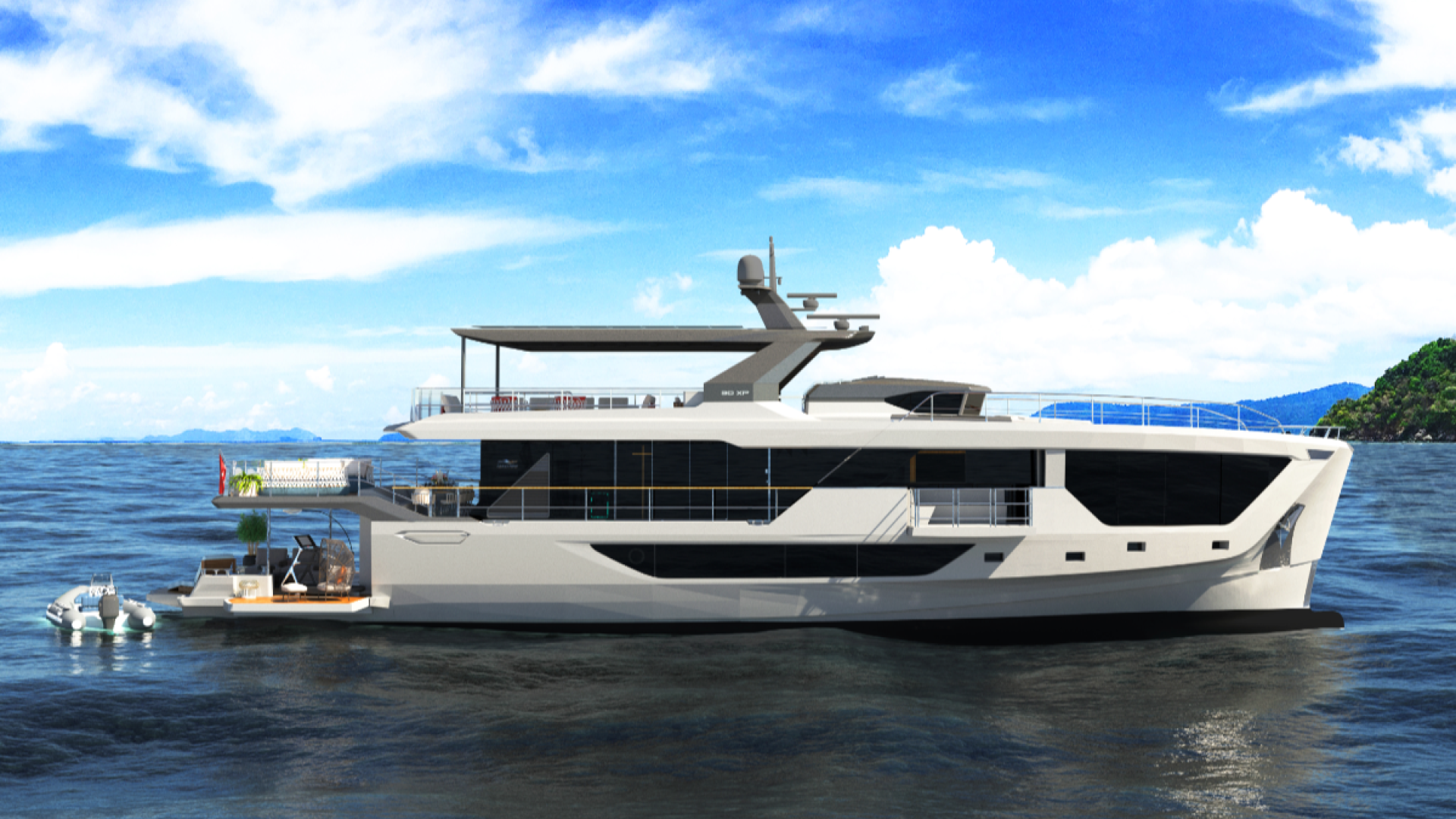 Pressmare | Numarine reveals interiors of brand new hybrid 30XP model