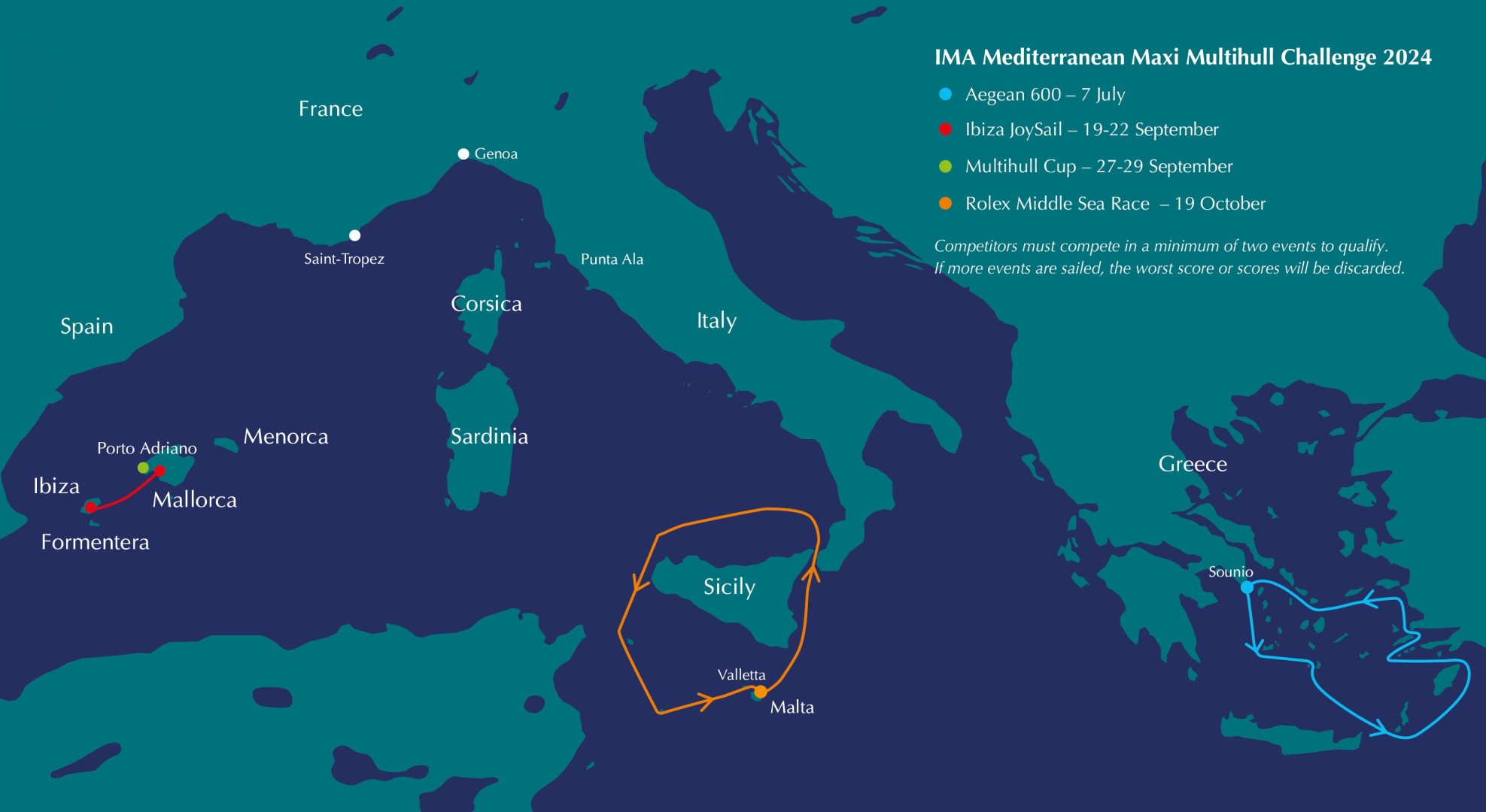 Pressmare | Introducing the new IMA Mediterranean Maxi Multihull Challenge