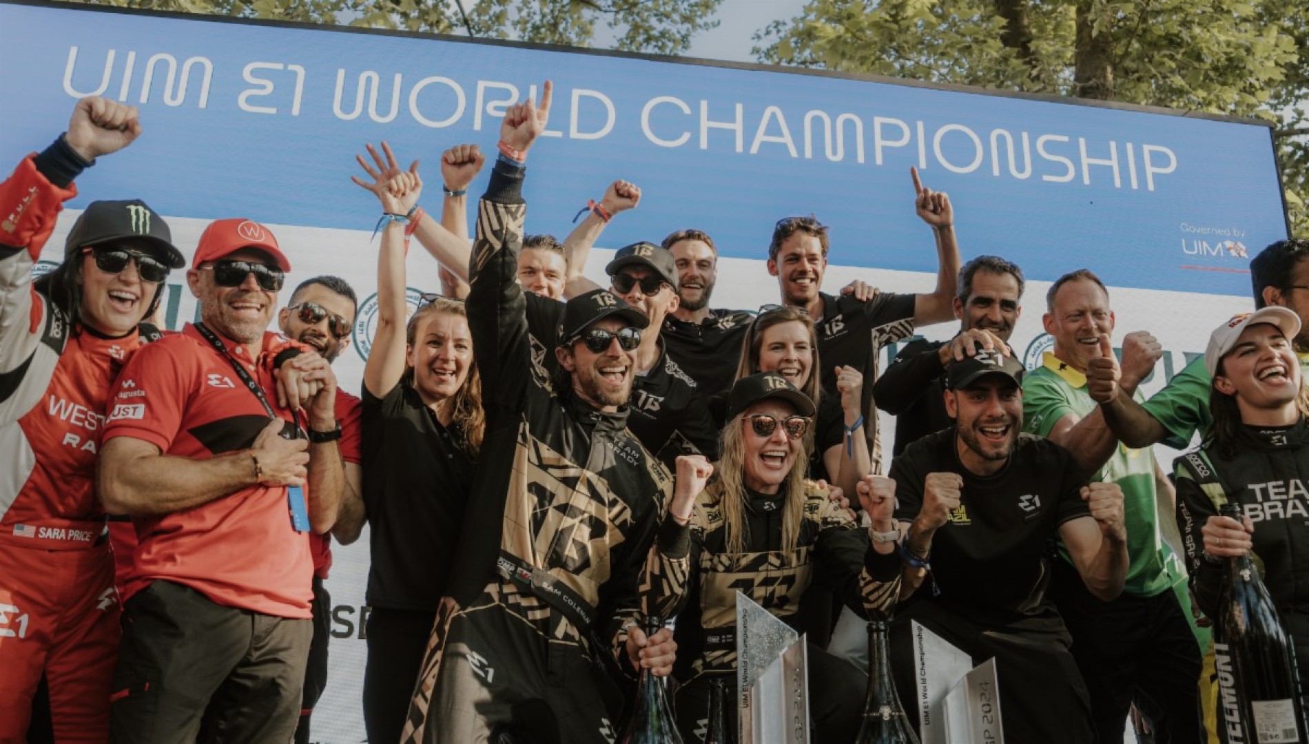 Pressmare | Team Brady wins E1 Venice GP as NFL Legend watches on