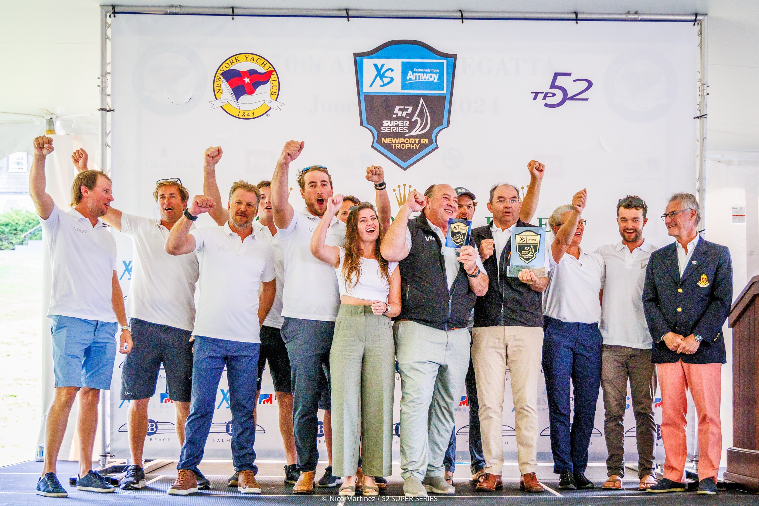 Pressmare | Thailand’s Whitcraft family’s Team Vayu win the XS 52 Super Series Newport Trophy