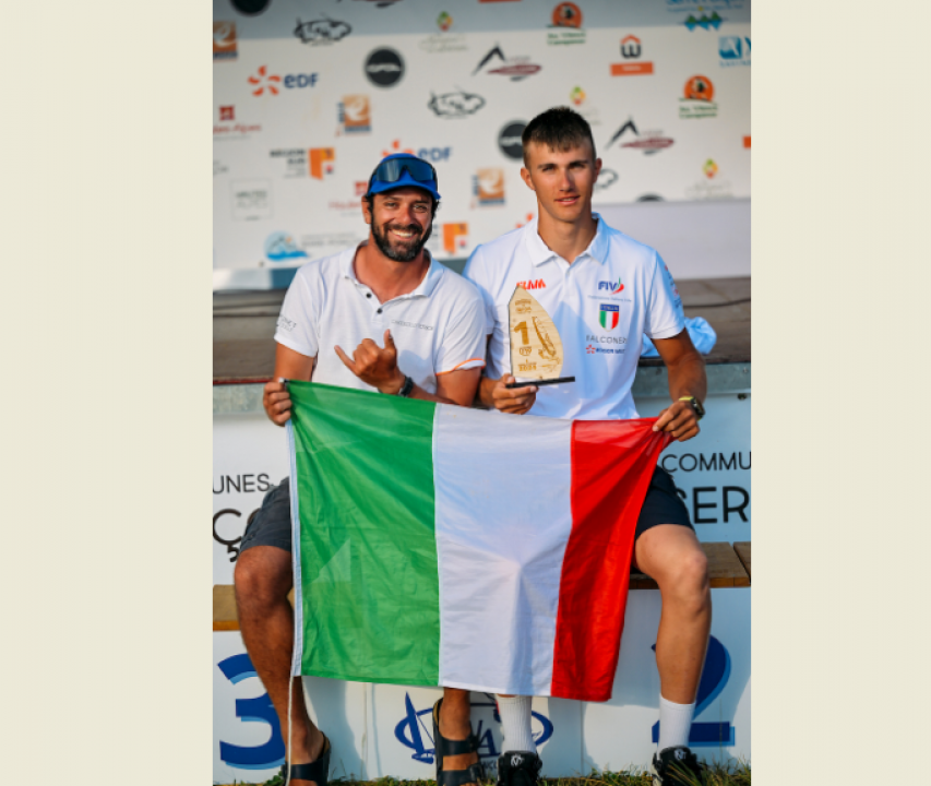 Pressmare | Leonardo Tomasini campione europeo Youth iQFoil