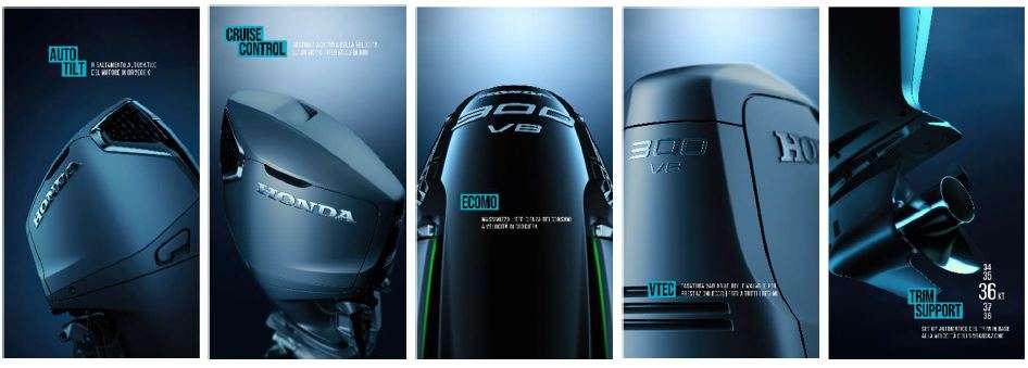 Pressmare | Honda Marine presenta il nuovo BF300 V8 al Düsseldorf Boot 2025