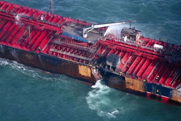 Pressmare | Collisione tra petroliera e cargo nel Mare del Nord: ultimi ...