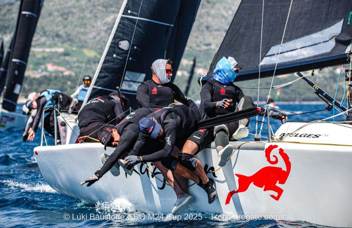 Pressmare | Maestral Magic: strong start to Melges 24 showdown in Trogir