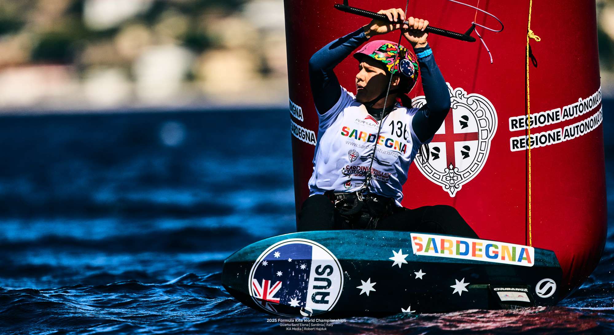 Pressmare | Breiana Whitehead star performer on Formula Kite Worlds day two