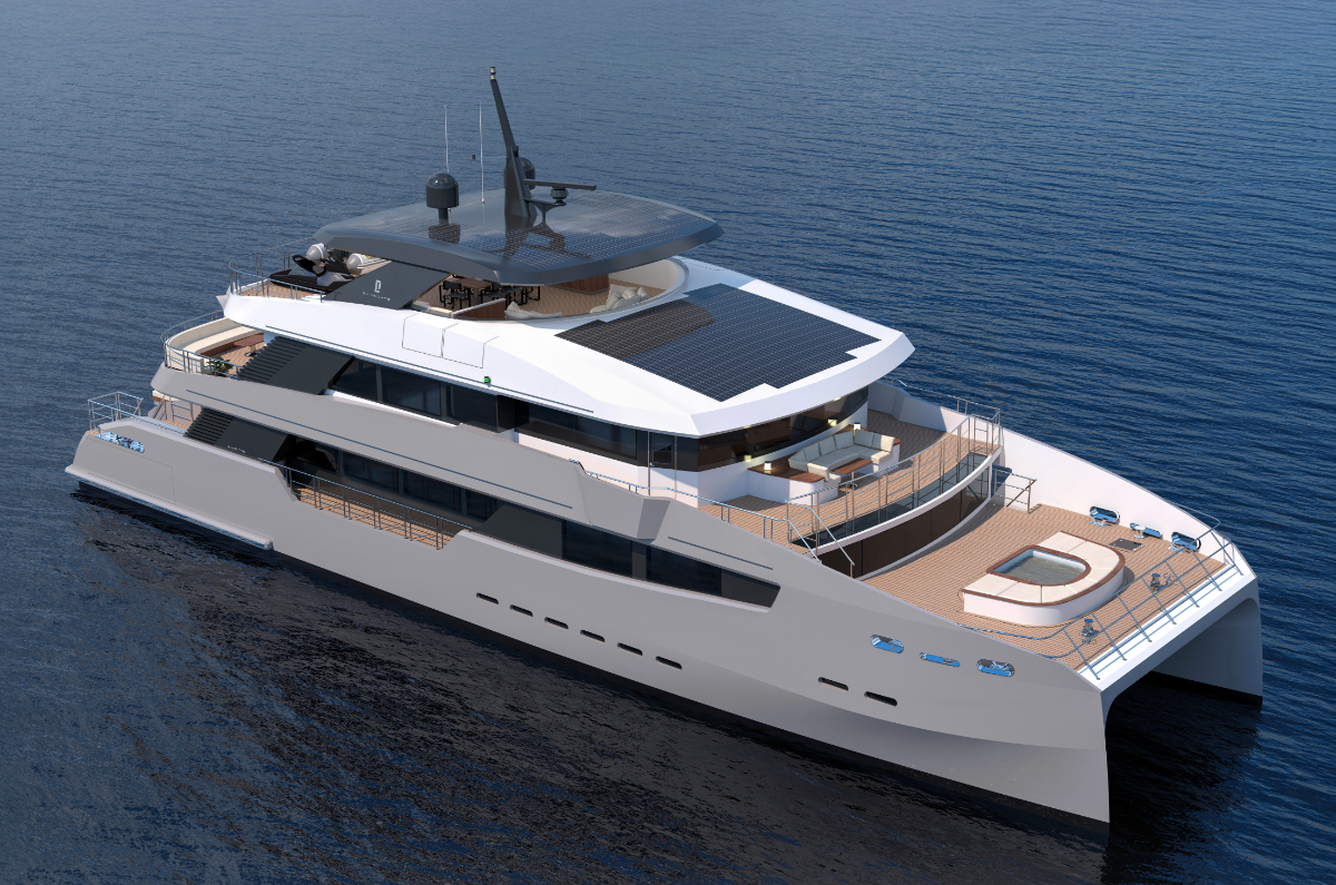 Pressmare | CL Yachts unveils first innovative tri-deck catamaran CLC115