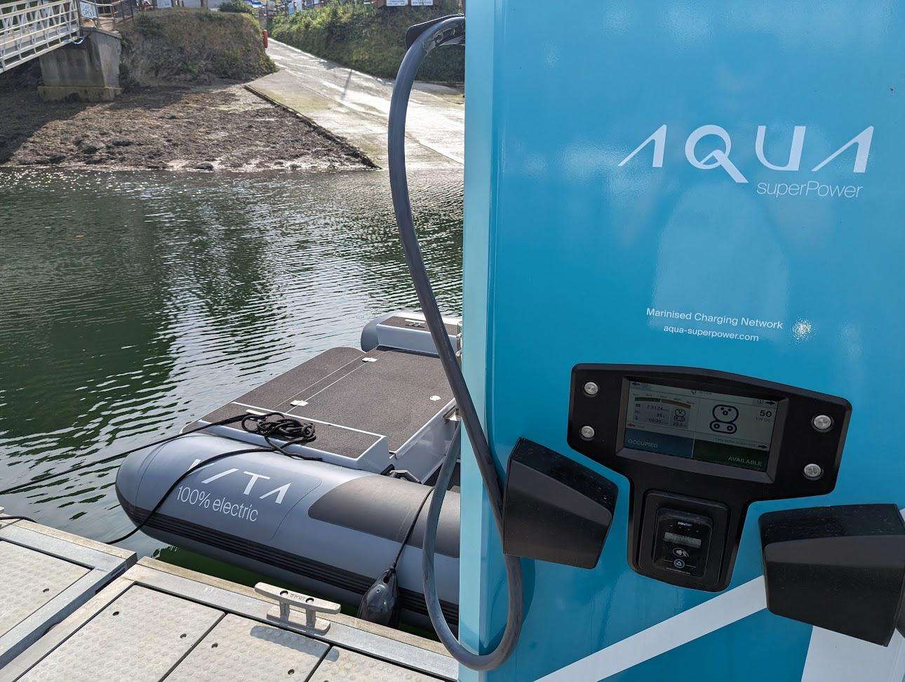 Pressmare | Battery-Backed DC Charger for Electric Boats at Fowey Harbour