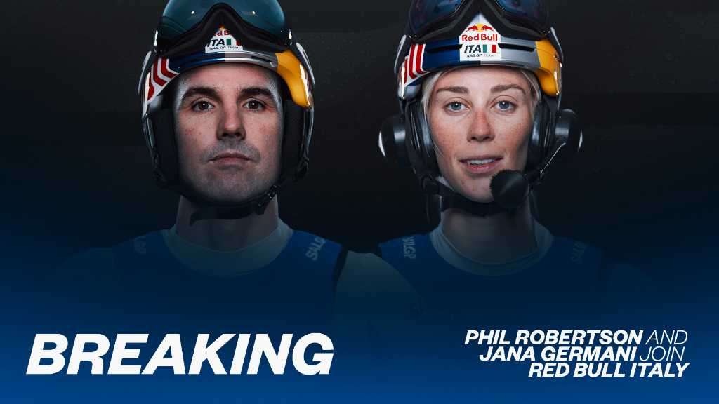 Pressmare | Phil Robertson to drive Red Bull Italy SailGP Team as 2026 ...