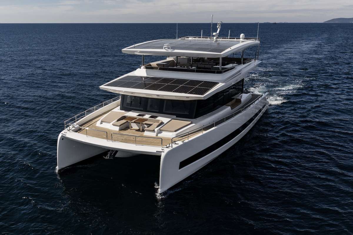 Pressmare | VisionF Yachts delivers second Solar Electric E-Cat 80