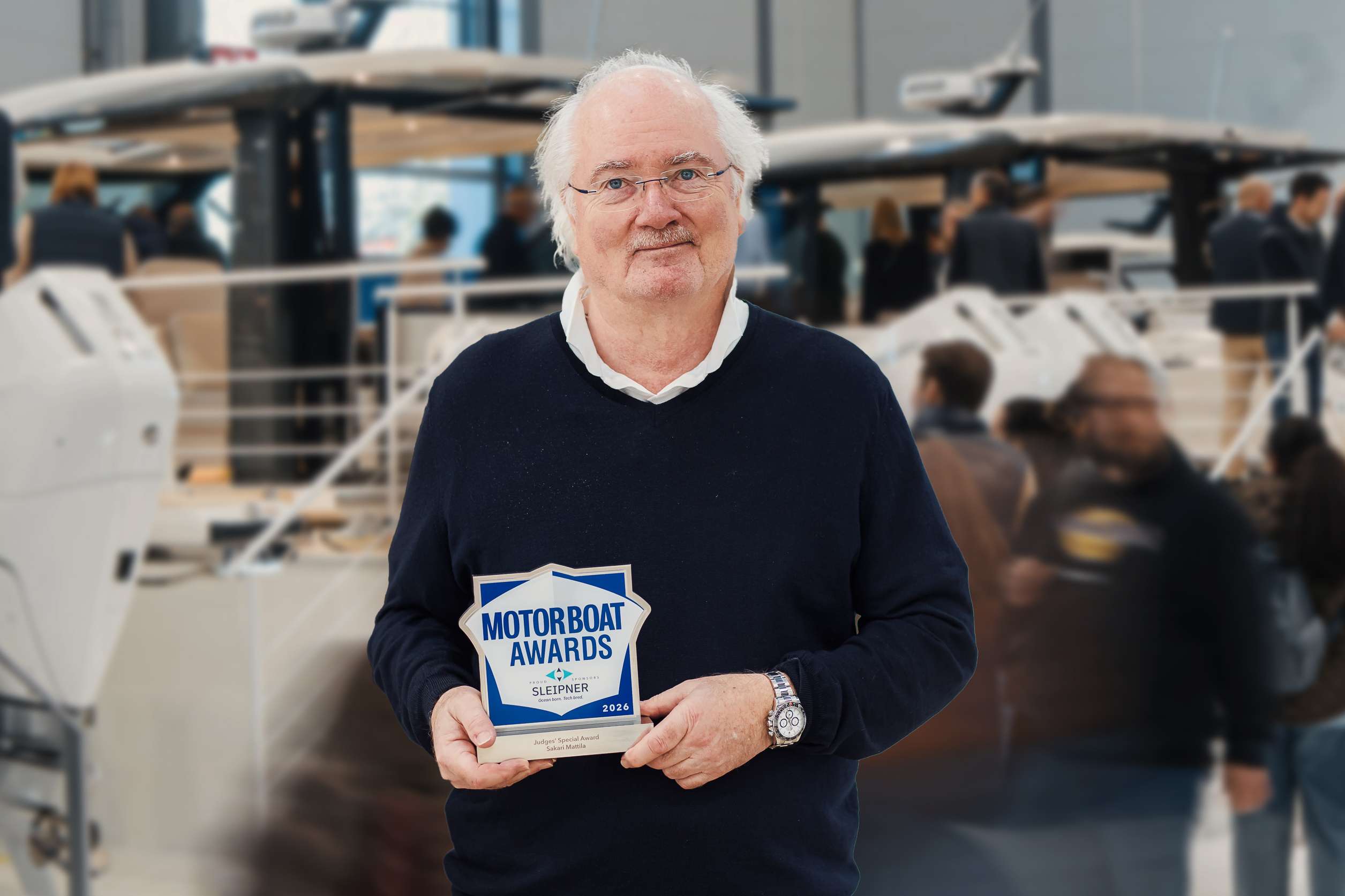 Pressmare | Sakari Mattila receives Judges’ Special Award at Motor Boat ...